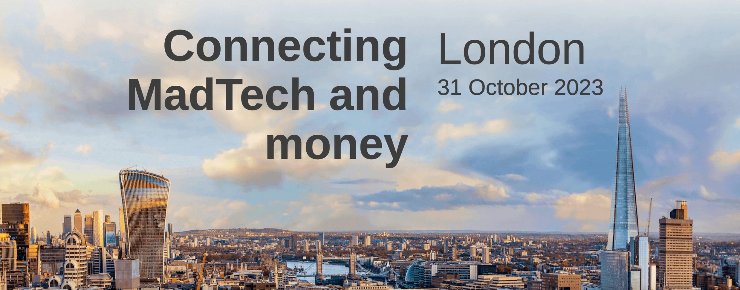 MadTechMoney Set to Take Place 31st October 2023 - ExchangeWire.com