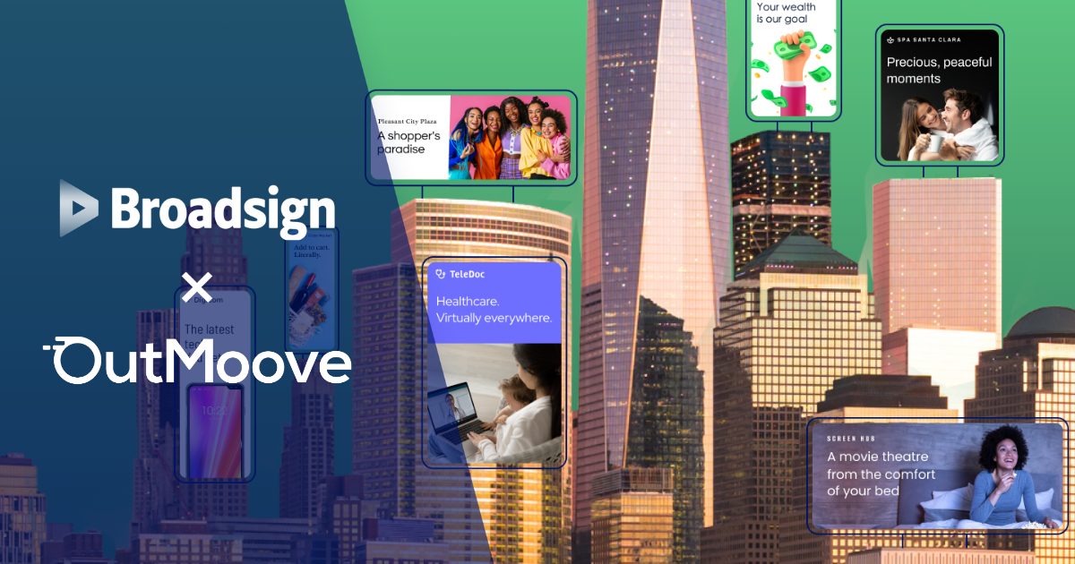 Broadsign Acquires Netherlands-Based DOOH DSP OutMoove - ExchangeWire.com